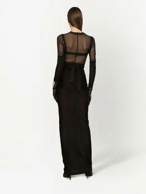 Dolce & Gabbana Tulle Crop Top