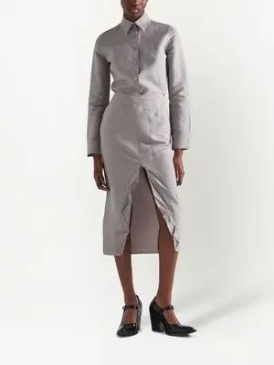 Prada Button-up Shirt - Grey