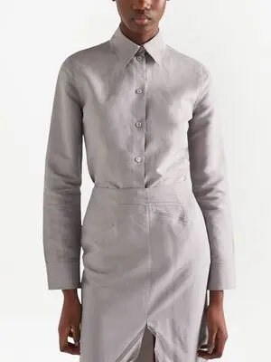 Prada Button-up Shirt - Grey