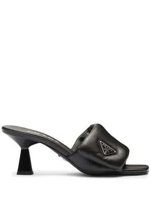 Padded Nappa Leather Sandals