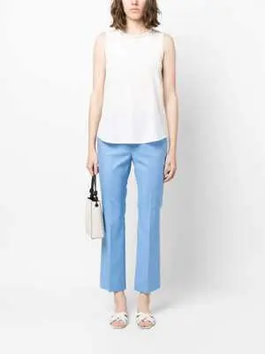 Peserico Bead-detail Sleeveless Blouse