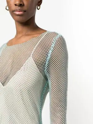 BLUGIRL Long-sleeved Sequin Dress