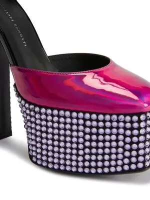 GIUSEPPE ZANOTTI Bebe Strass Pumps
