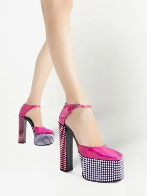 GIUSEPPE ZANOTTI Bebe Strass Pumps