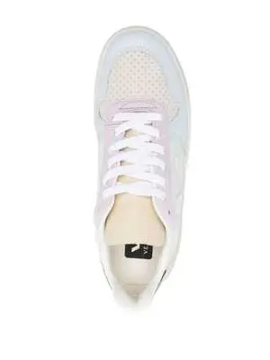 VEJA V-10 Suede Sneakers - Green