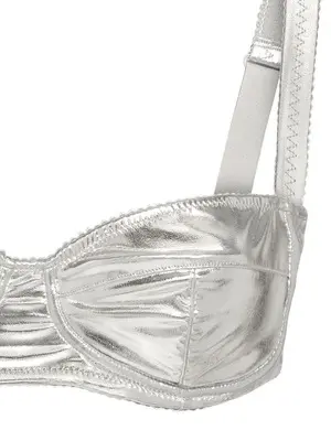 Dolce & Gabbana Coated Balconette Bra
