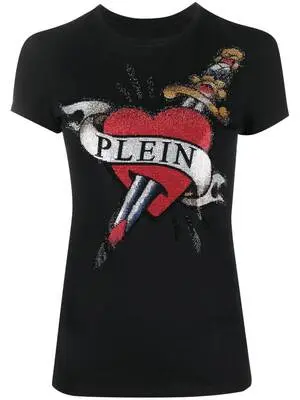 Philipp Plein Off The Shoulder T-shirts For Women