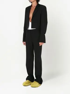 JW Anderson Ring Detail Slim-leg Trousers