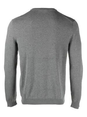 ZANONE Crew-neck Knitted Jumper - Grey