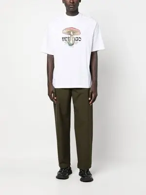 COUNTY OF MILAN Graphic-print Organic-cotton T-shirt