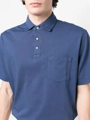Polo Ralph Lauren Chest-pocket Polo Shirt - Blue