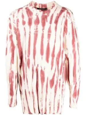 A-COLD-WALL* Tie-dye Logo-print Jumper