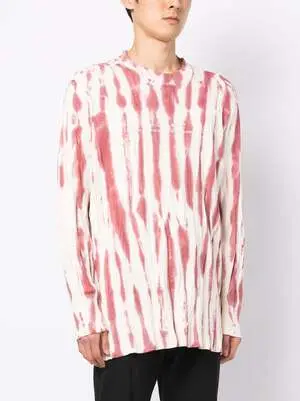 A-COLD-WALL* Tie-dye Logo-print Jumper