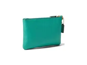 COACH Polished Pebble Small Wristlet