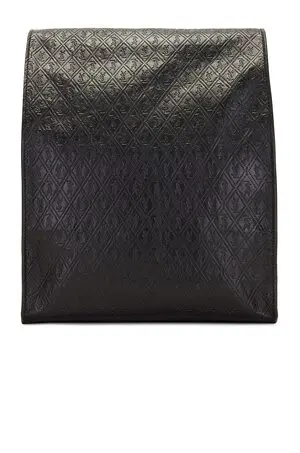 Saint Laurent Monogram Embossed Pouch