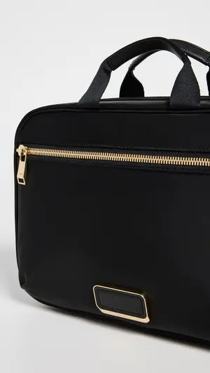 Tumi Madeline Cosmetic Bag - Black/gold