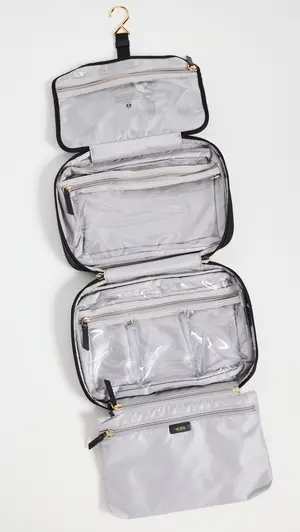 Tumi Madeline Cosmetic Bag - Black/gold