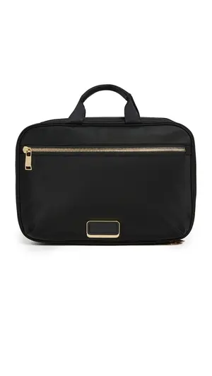 Tumi Madeline Cosmetic Bag - Black/gold
