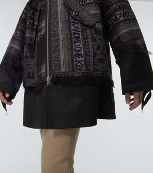 Sacai X Eric Haze Jacquard Jacket