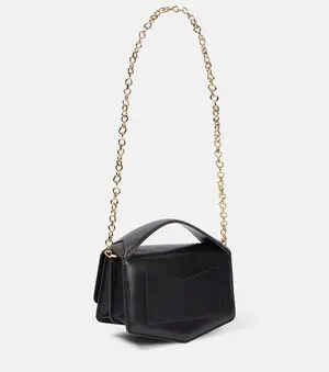 Alaïa Le Papa Medium Leather Crossbody Bag