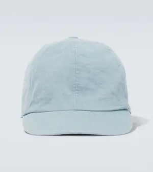 Sacai Cotton Baseball Cap - Blue