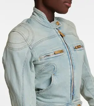 Blumarine Denim Trucker Jacket