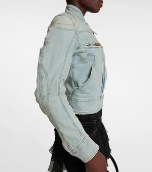 Blumarine Denim Trucker Jacket