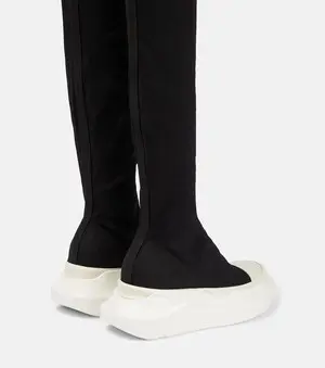 Rick Owens Stocking Denim Boots