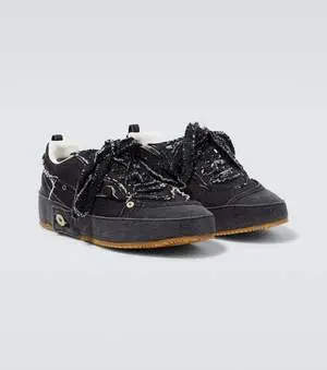 Loewe Deconstructed Denim Sneakers