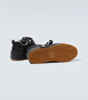 Loewe Deconstructed Denim Sneakers
