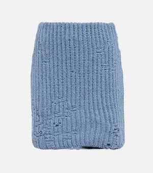 JW Anderson Distressed Mini Skirt