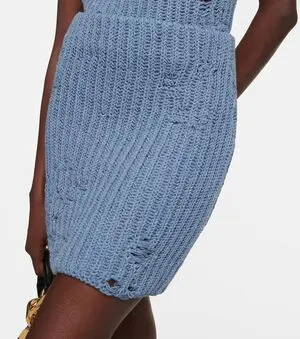JW Anderson Distressed Mini Skirt