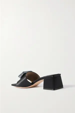 GIANVITO ROSSI Jaipur 45 Embellished Satin Mules