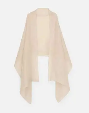 LAFAYETTE 148 NEW YORK Long Sheer Silk Stole Wrap Scarf
