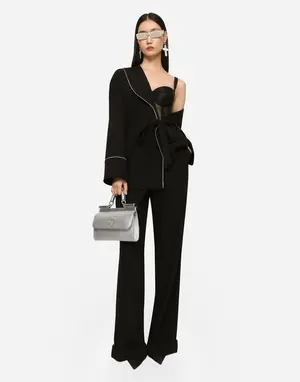 Dolce & Gabbana Sicily Rhinestone Bag