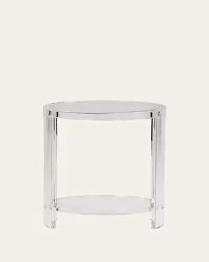 INTERLUDE HOME Marcel Acrylic Side Table - Clear
