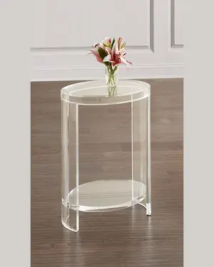 INTERLUDE HOME Marcel Acrylic Side Table