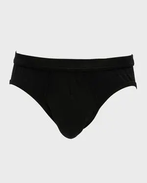 Zegna Apos;s Micromodal Midi Briefs - Black