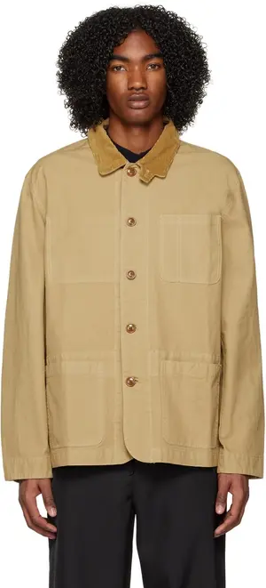 Barbour Barbour Tan Chore Casual Jacket Trench