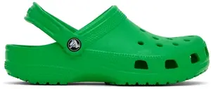 CROCS Crocs Green Classic Clogs - 3e8 Grass Green