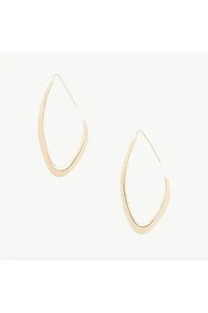 SOKO Tulla Outline Threader Earrings - Gold