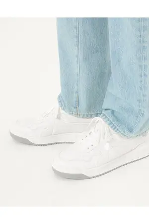 Valentino Garavani One Stud Low-top Nappa Sneaker - White
