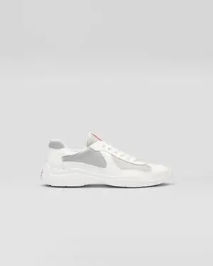 Prada America's Cup Sneakers - White/silver