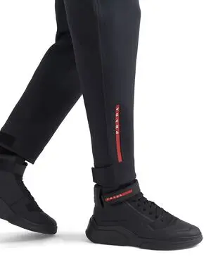 Prada Recycled Double Jerey Pant - Black