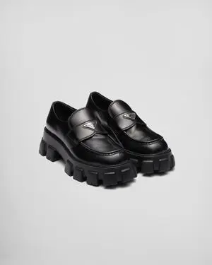 Prada Lug Sole Loafers For Men