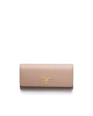 Prada Large Saffiano Leather Wallet