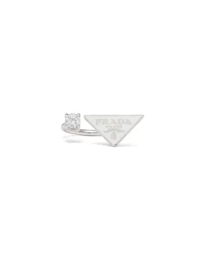 Prada Symbole Ring - White