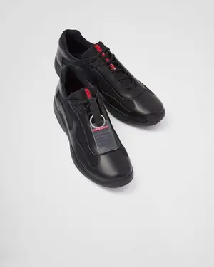Prada America’s Cup Original Sneakers - Black