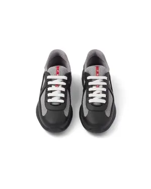 Prada America's Cup Sneakers - Black