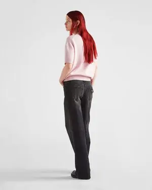 Prada Cashmere Crew-neck Sweater